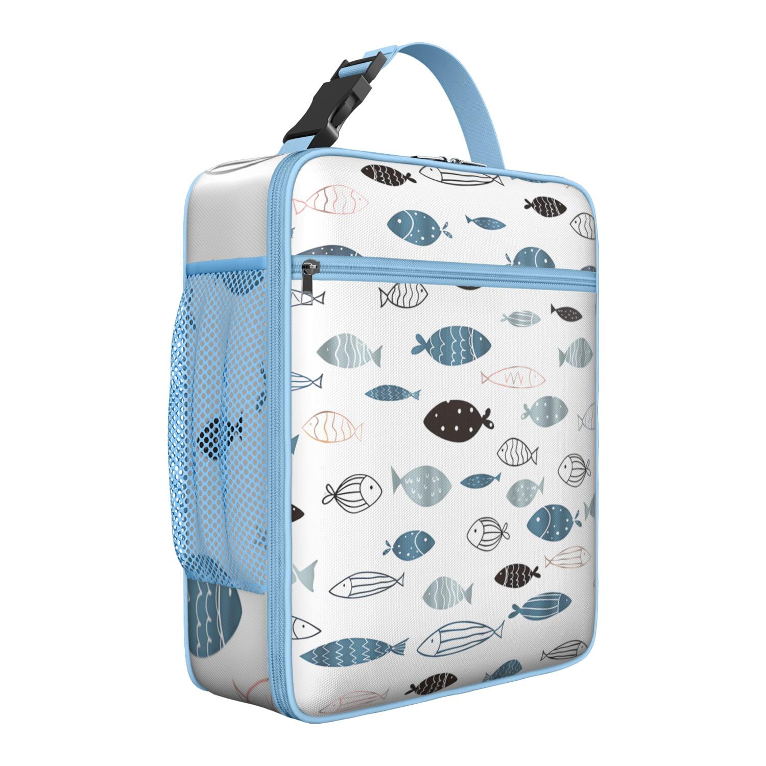 Premium Insulated Fish Lunch Box for Men & - Reusable Lunch Bag with ...