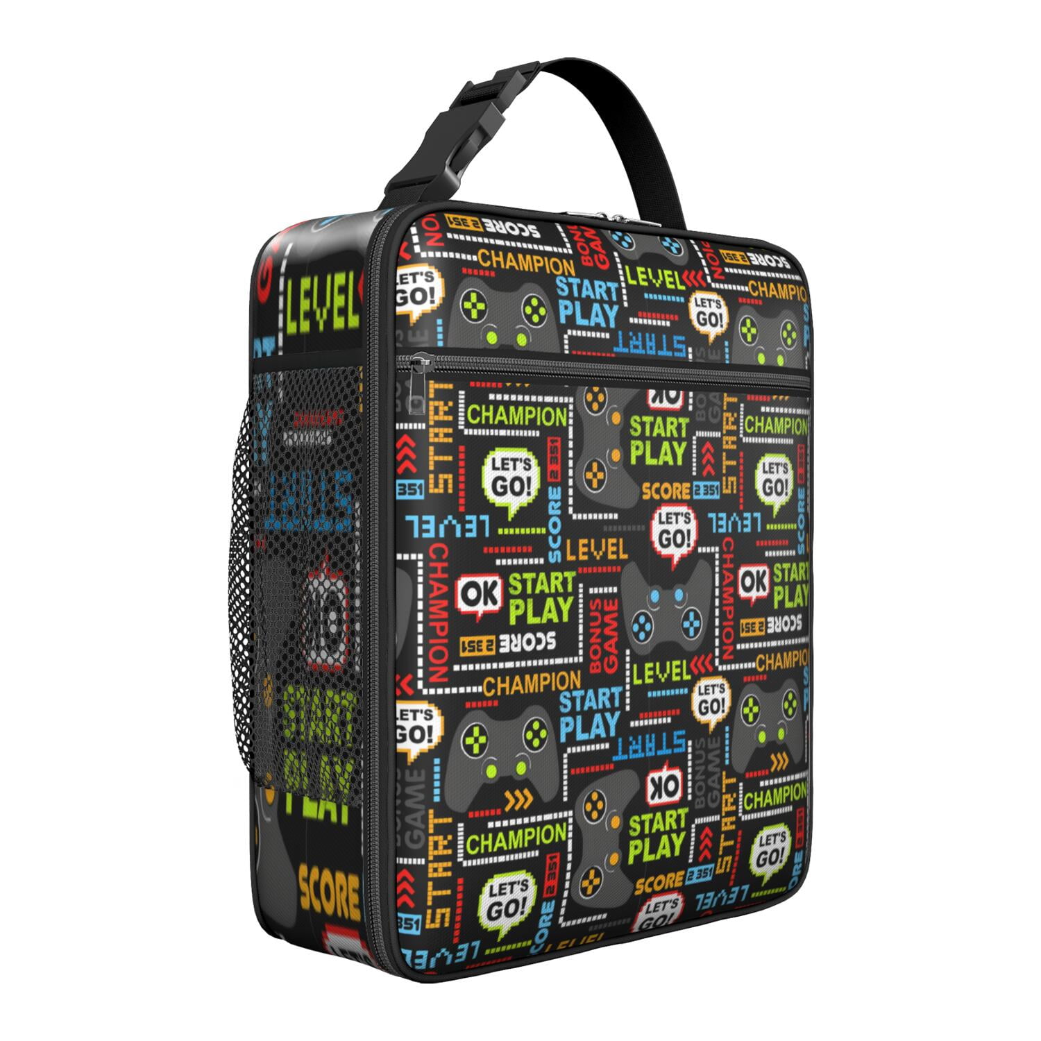 Premium Insulated Gaming Lunch Box for Men & - Reusable Lunch Bag with ...