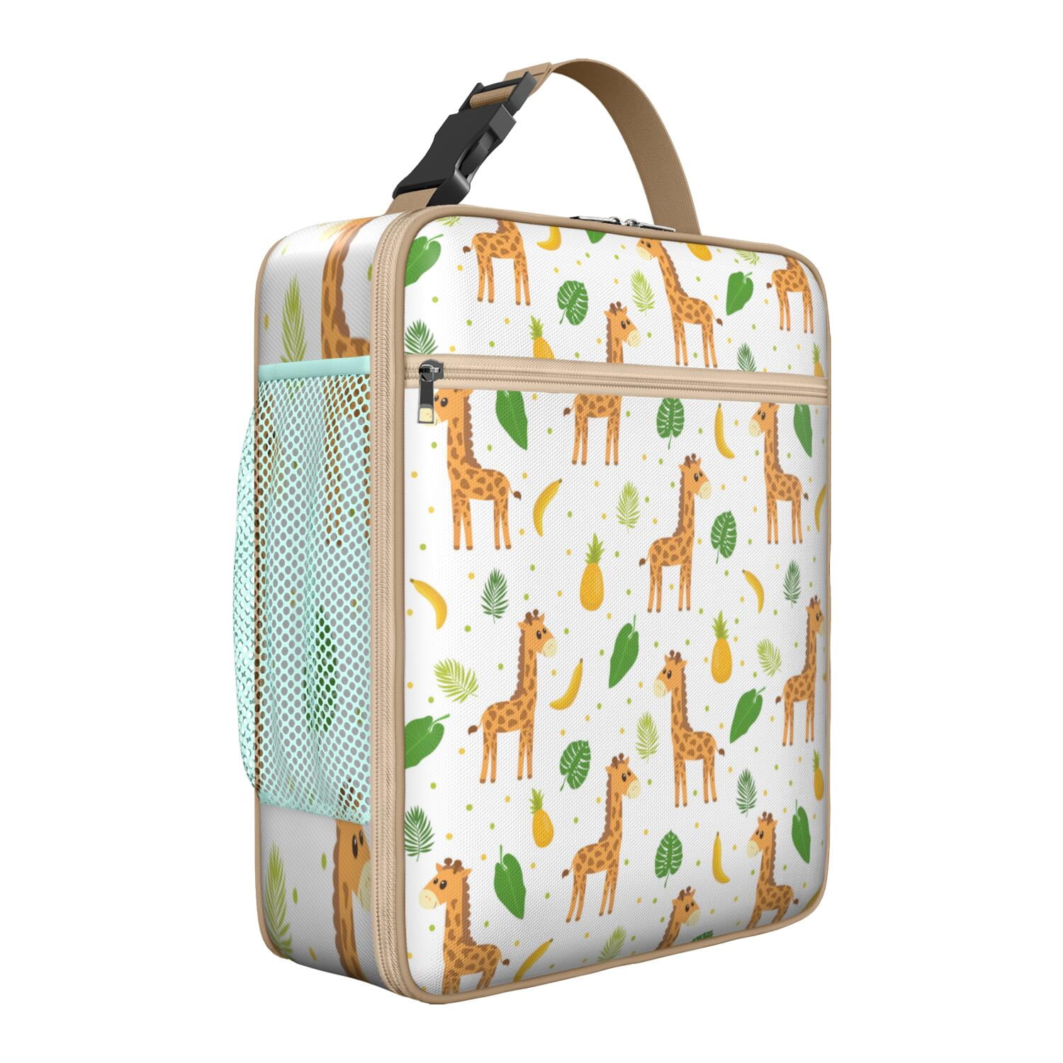 Premium Insulated Giraffe Lunch Box for Men & - Reusable Lunch Bag with ...