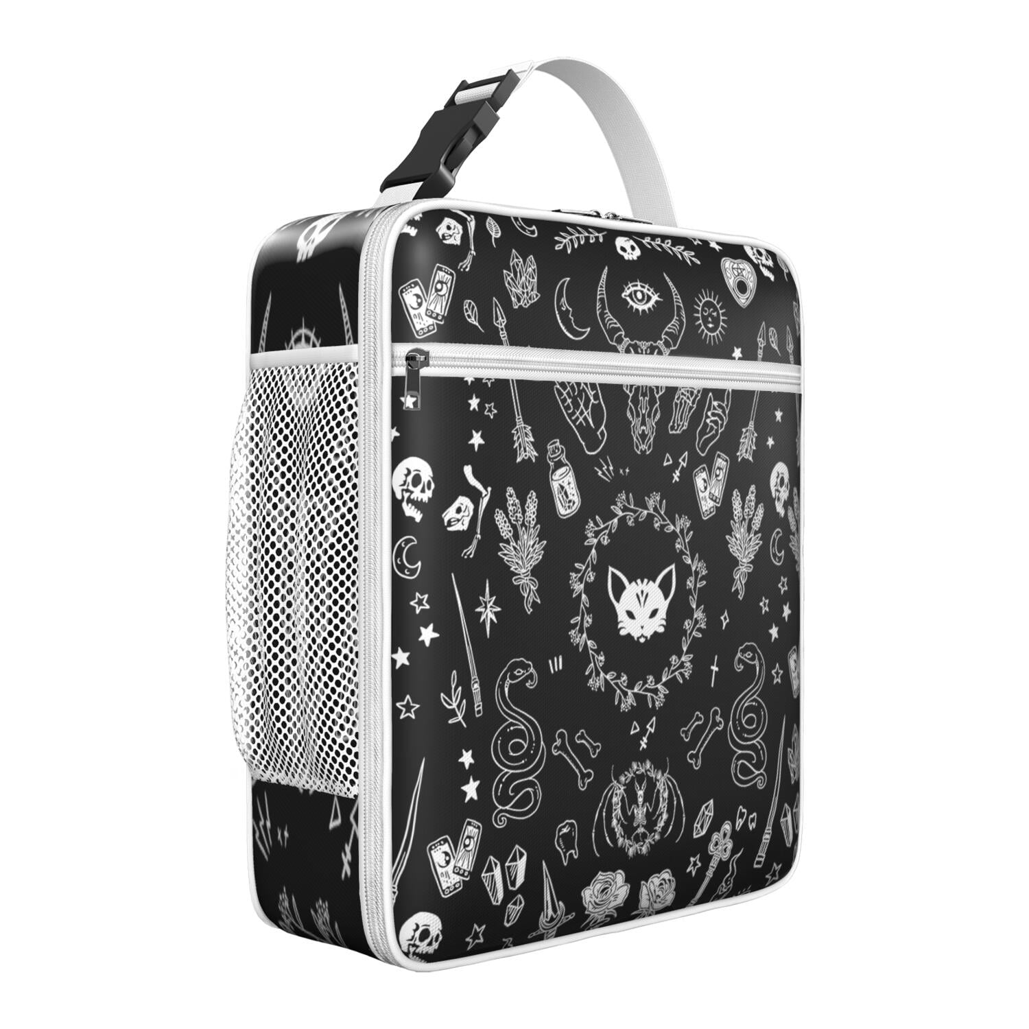 Premium Insulated Goth Lunch Box for Men & - Reusable Lunch Bag with ...