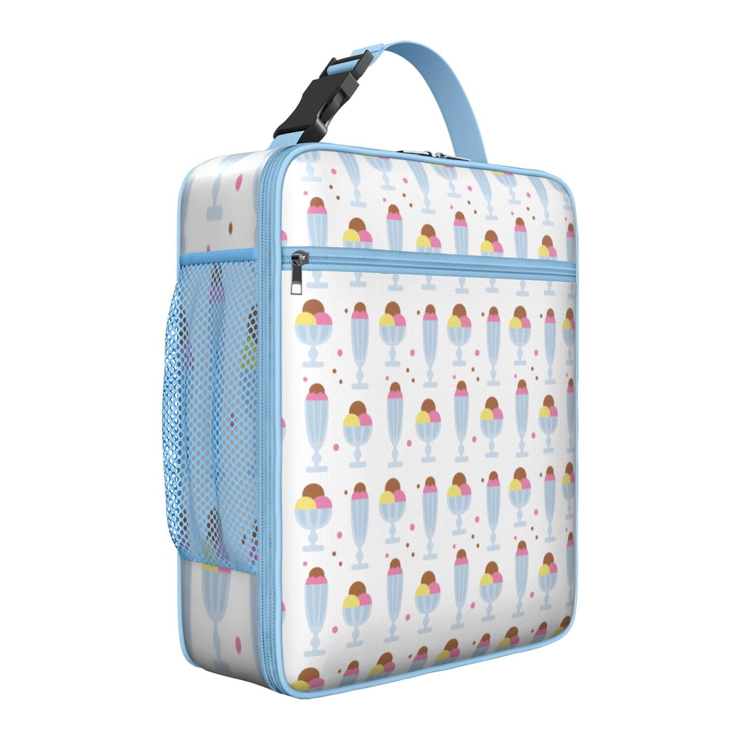 Premium Insulated Ice Cream Lunch Box for Men & - Reusable Lunch Bag ...
