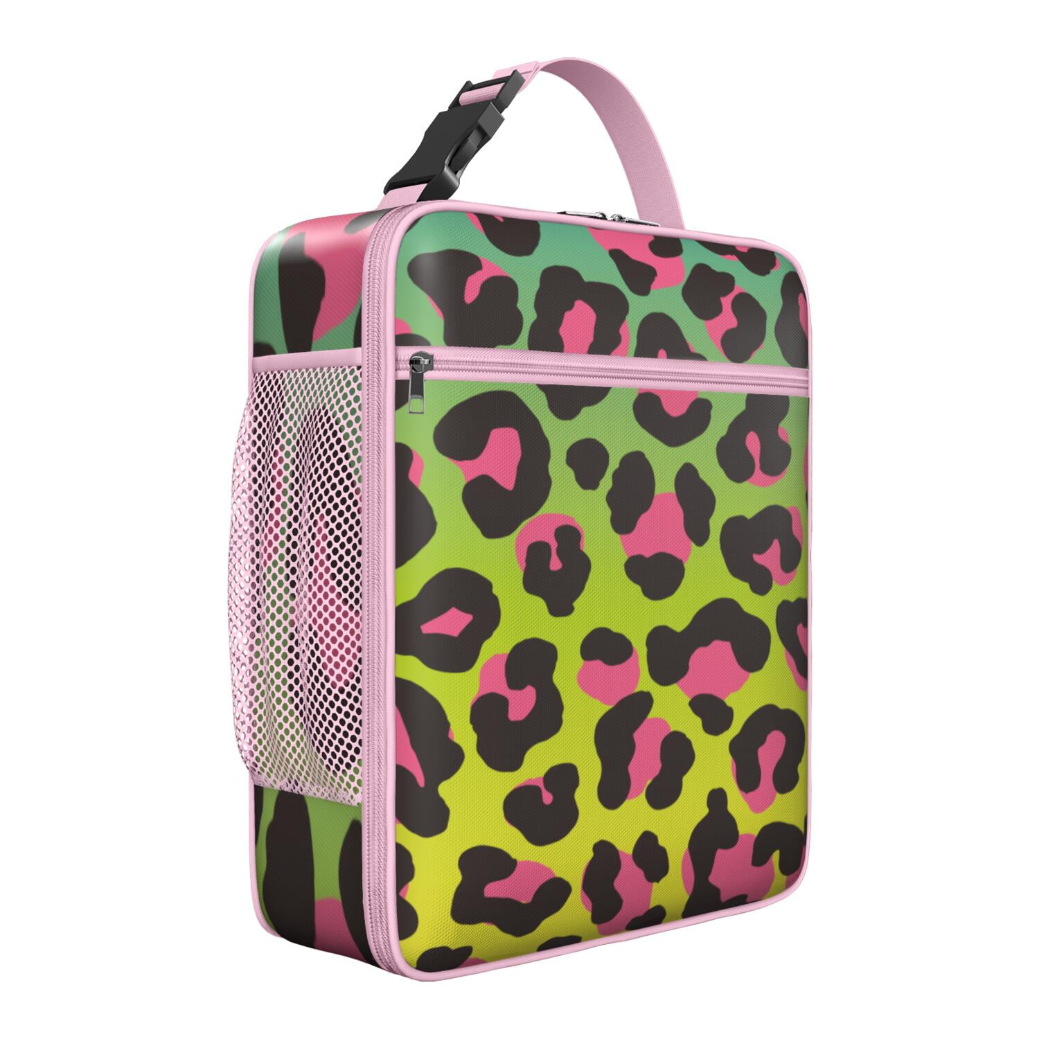 Premium Insulated Leopard Lunch Box for Men & - Reusable Lunch Bag with ...