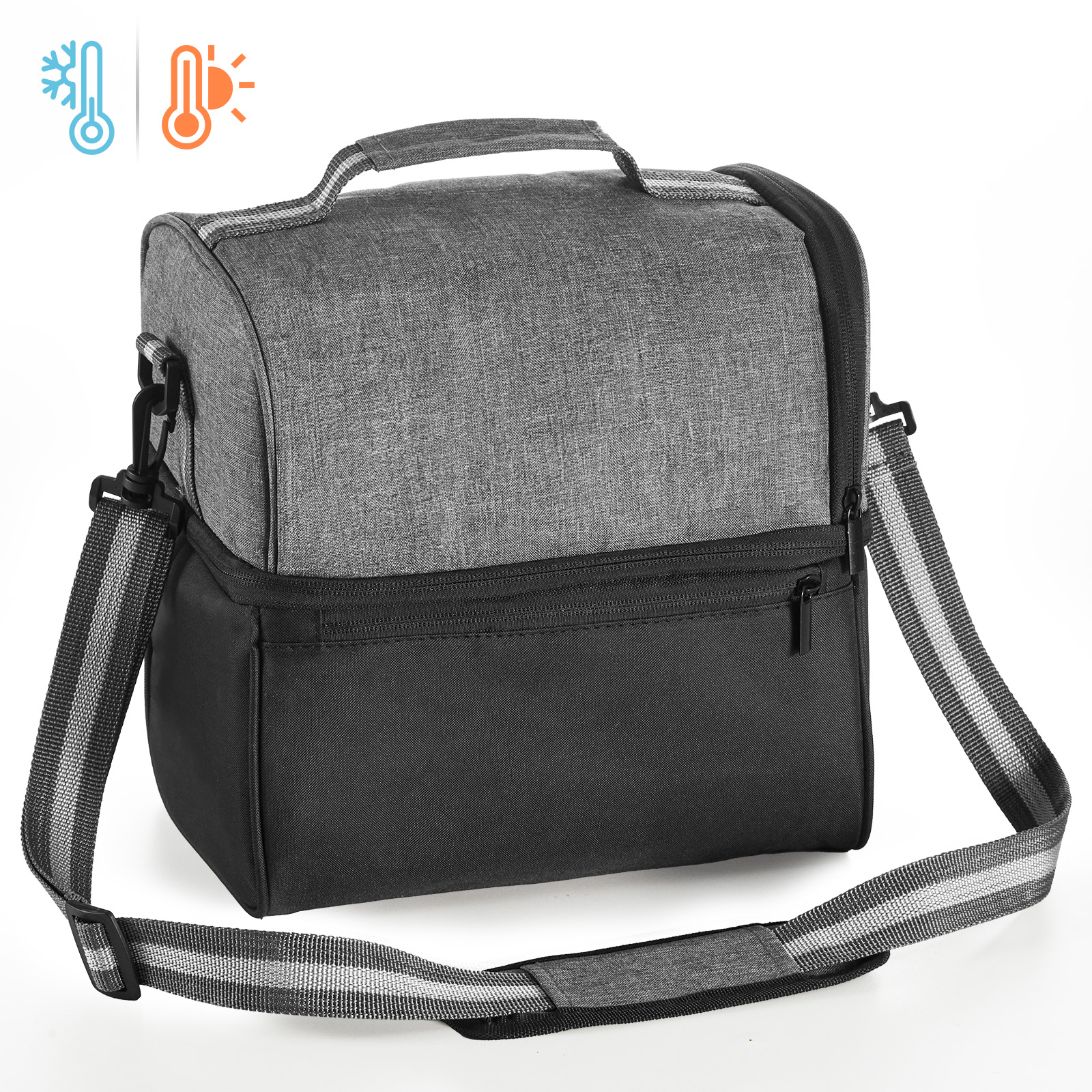 J World Womens Casey Lunch Bag with Shoulder Strap, Blue Raspberry ...