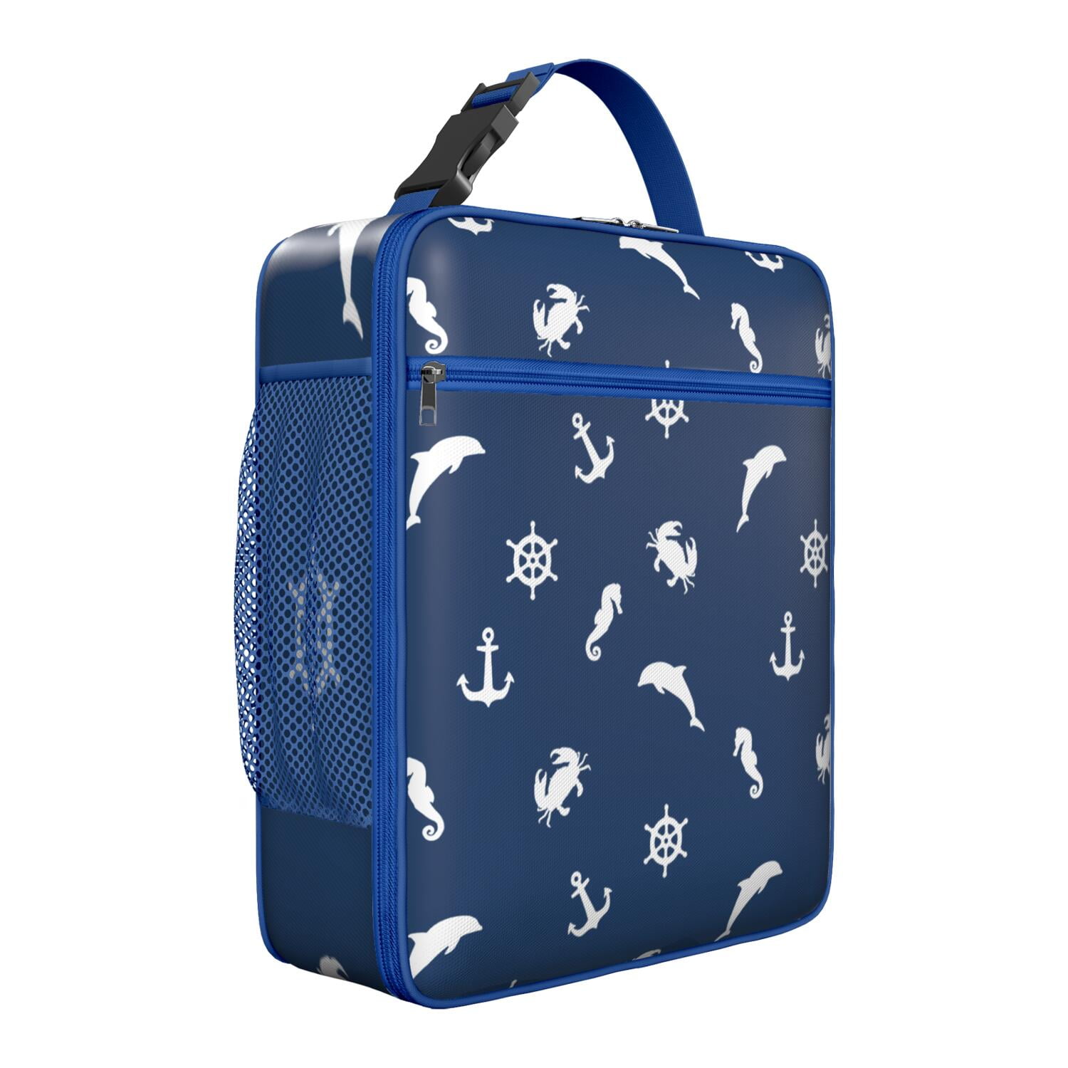 Premium Insulated Nautical Lunch Box for Men & - Reusable Lunch Bag ...