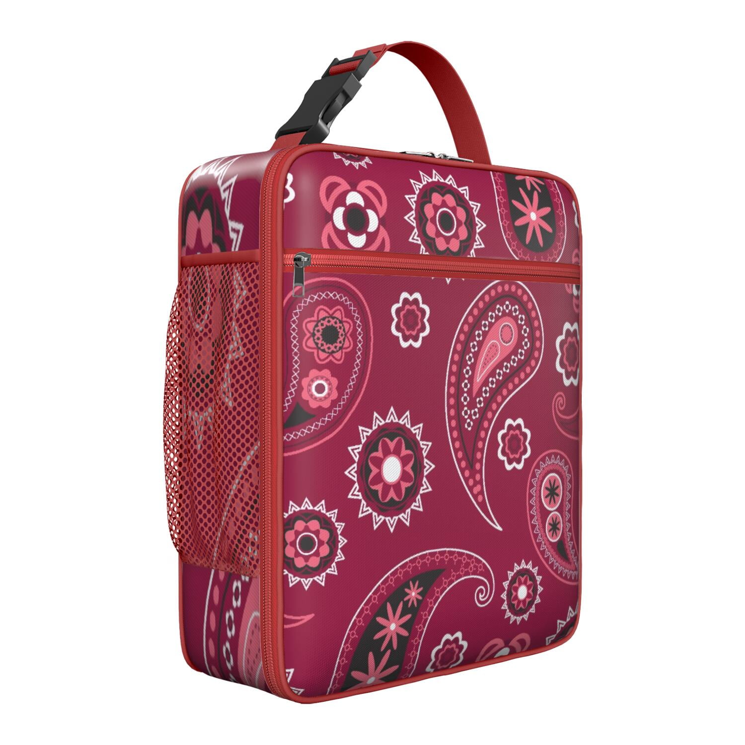 Premium Insulated Paisley Lunch Box for Men & - Reusable Lunch Bag with ...