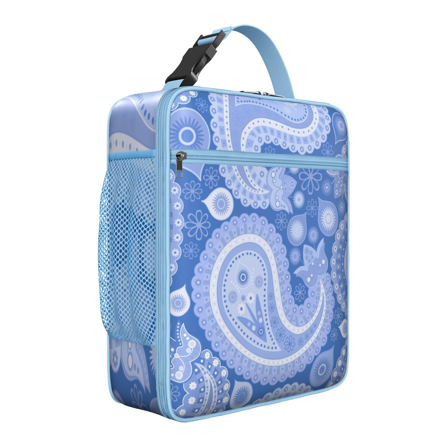 Premium Insulated Paisley Lunch Box for Men & - Reusable Lunch Bag with ...