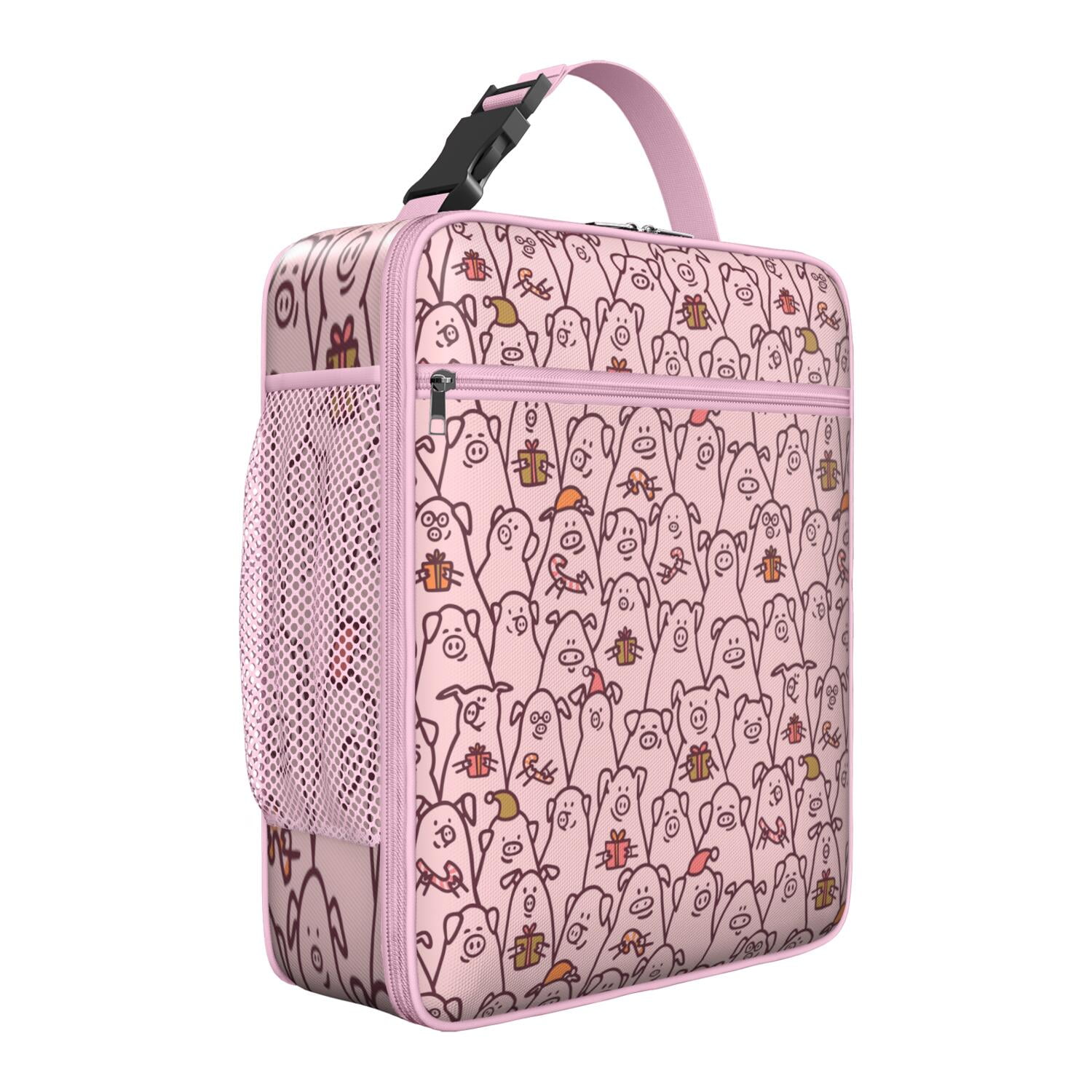 Premium Insulated Pig Lunch Box for Men & - Reusable Lunch Bag with ...