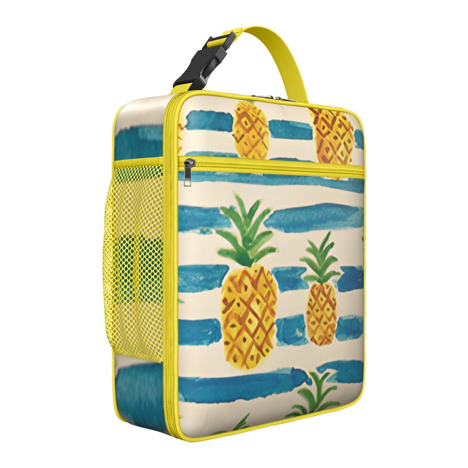 Premium Insulated Pineapple Lunch Box for Men & - Reusable Lunch Bag ...