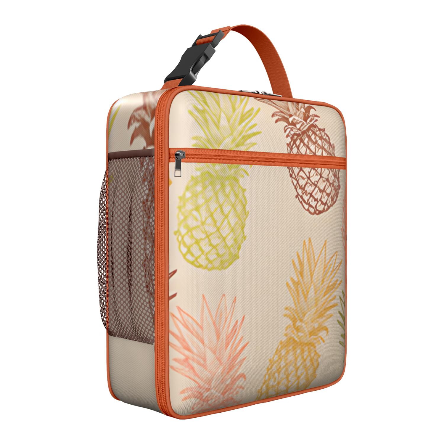 Premium Insulated Pineapple Lunch Box for Men & - Reusable Lunch Bag ...