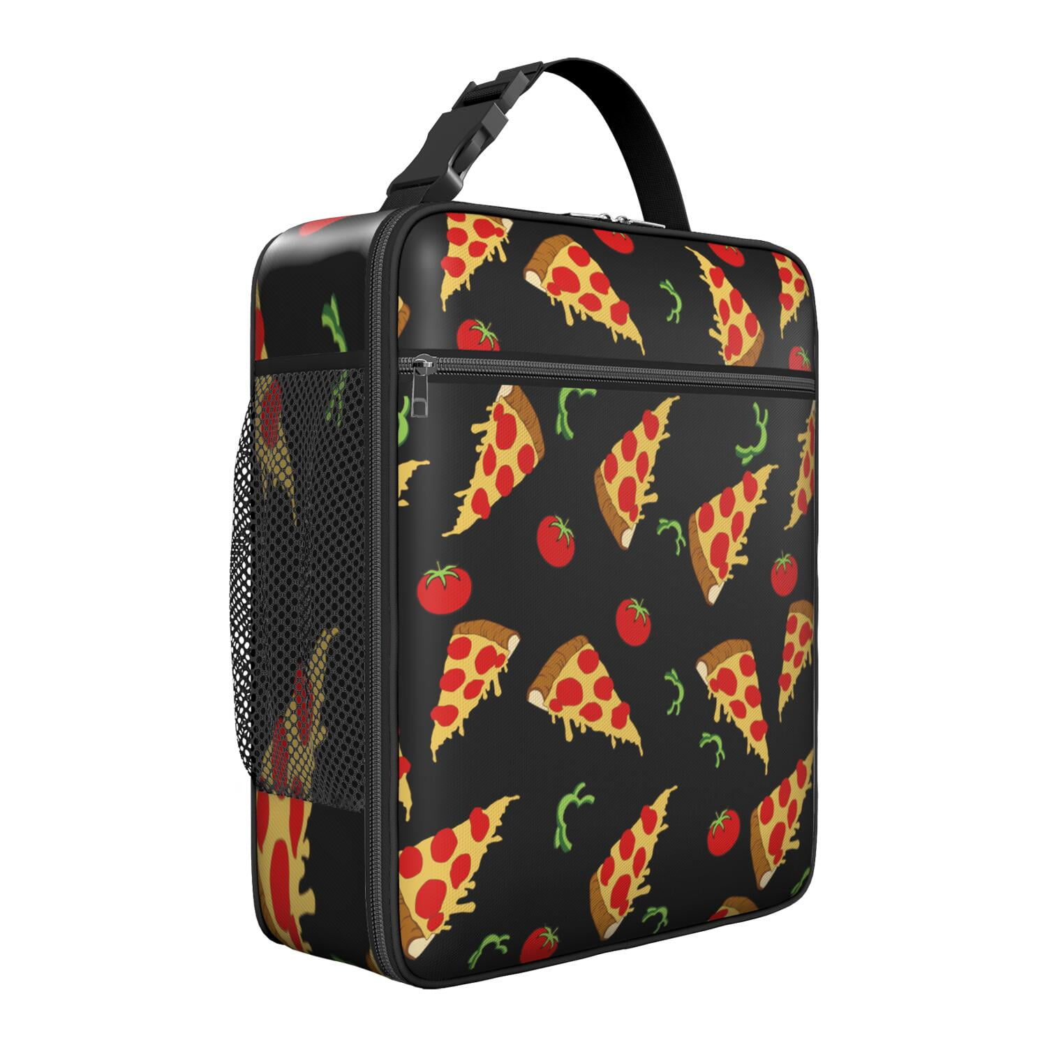 Premium Insulated Pizza Lunch Box for Men & - Reusable Lunch Bag with ...