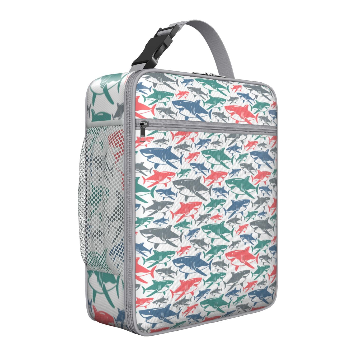Premium Insulated Shark Lunch Box for Men & - Reusable Lunch Bag with ...