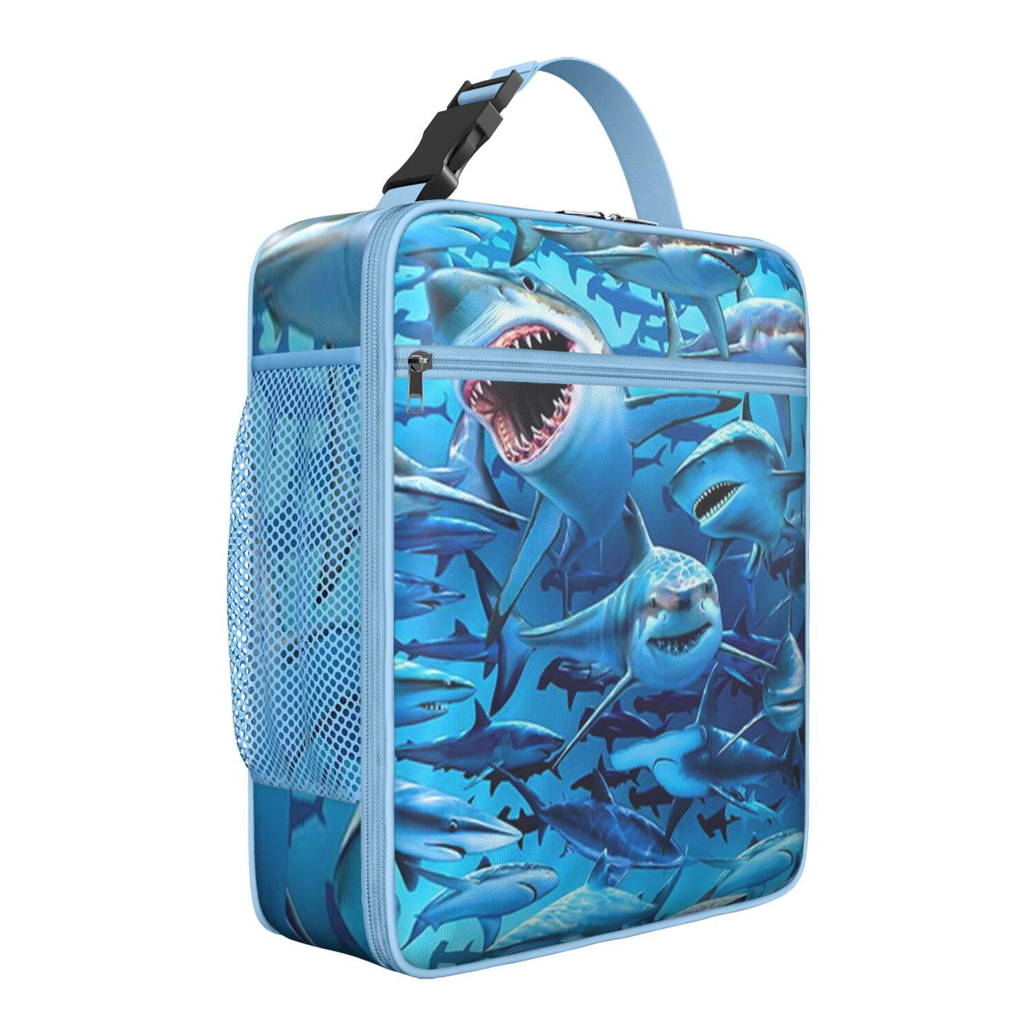 Premium Insulated Shark Lunch Box for Men & - Reusable Lunch Bag with ...