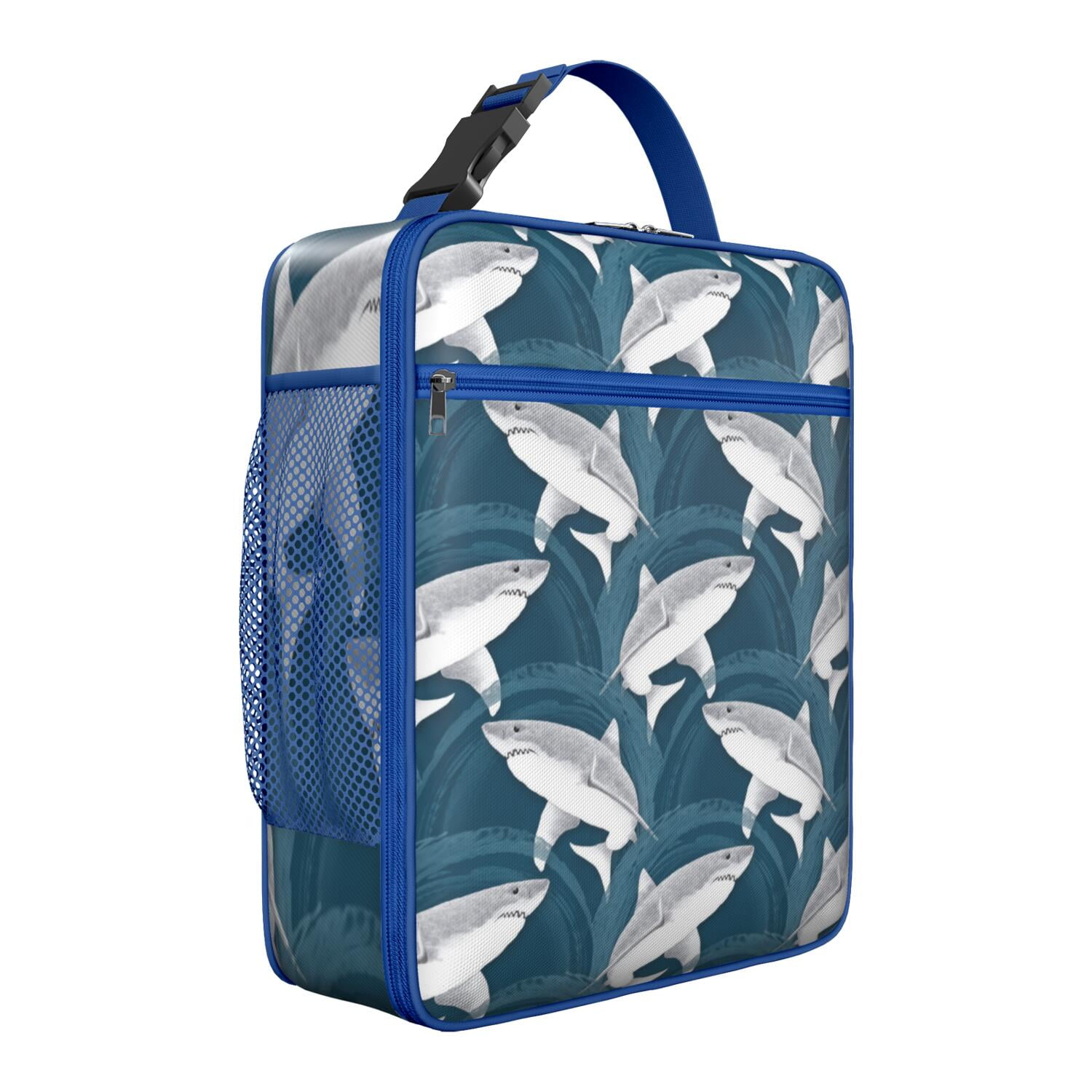 Premium Insulated Shark Lunch Box for Men & - Reusable Lunch Bag with ...