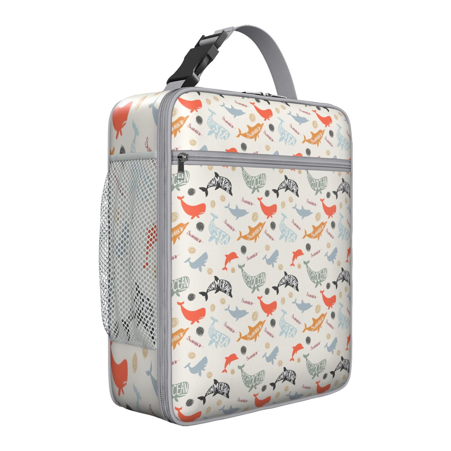 Premium Insulated Shark Lunch Box for Men & - Reusable Lunch Bag with ...