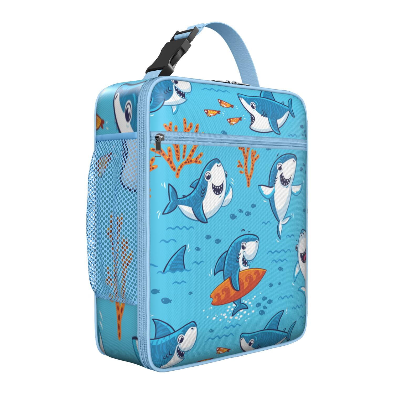 Premium Insulated Shark Lunch Box for Men & - Reusable Lunch Bag with ...