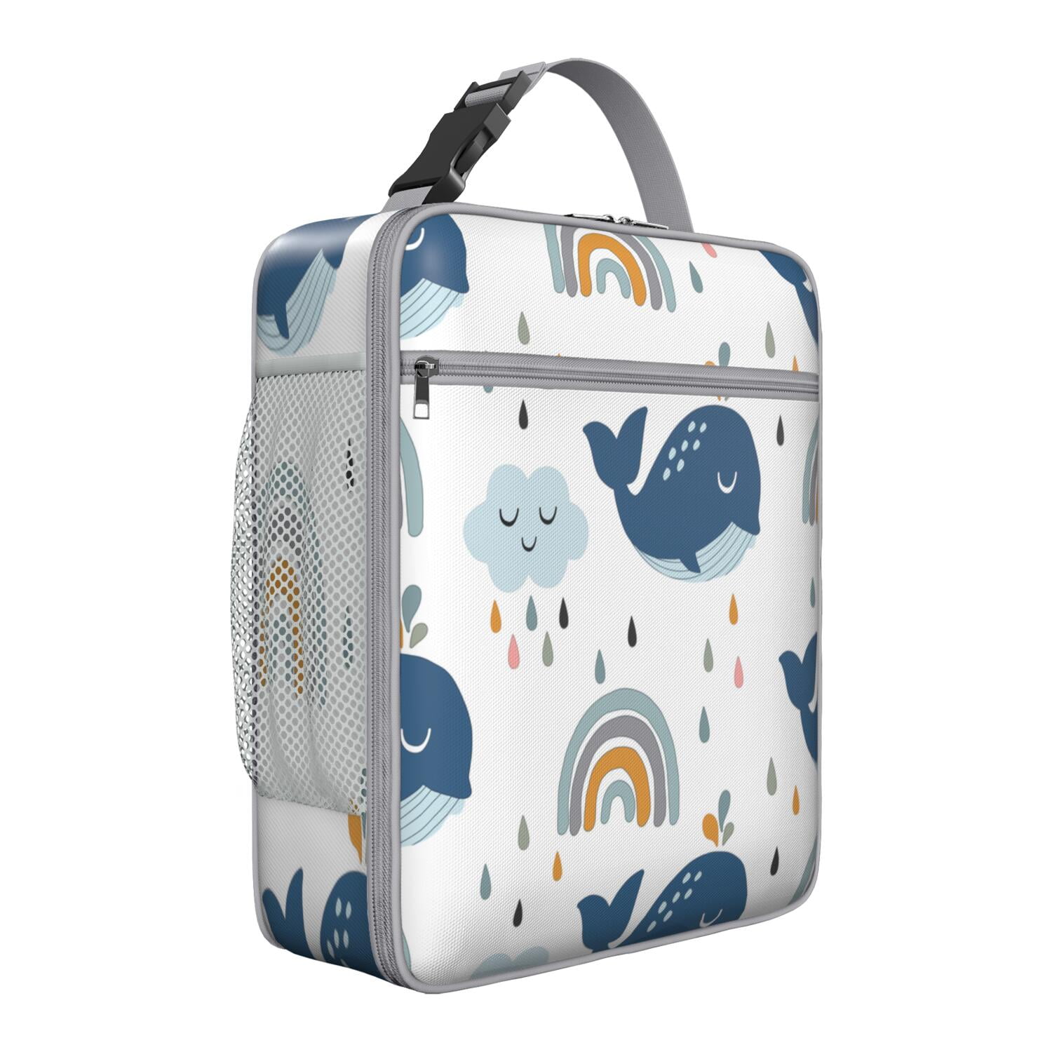 Premium Insulated Shark Lunch Box for Men & - Reusable Lunch Bag with ...