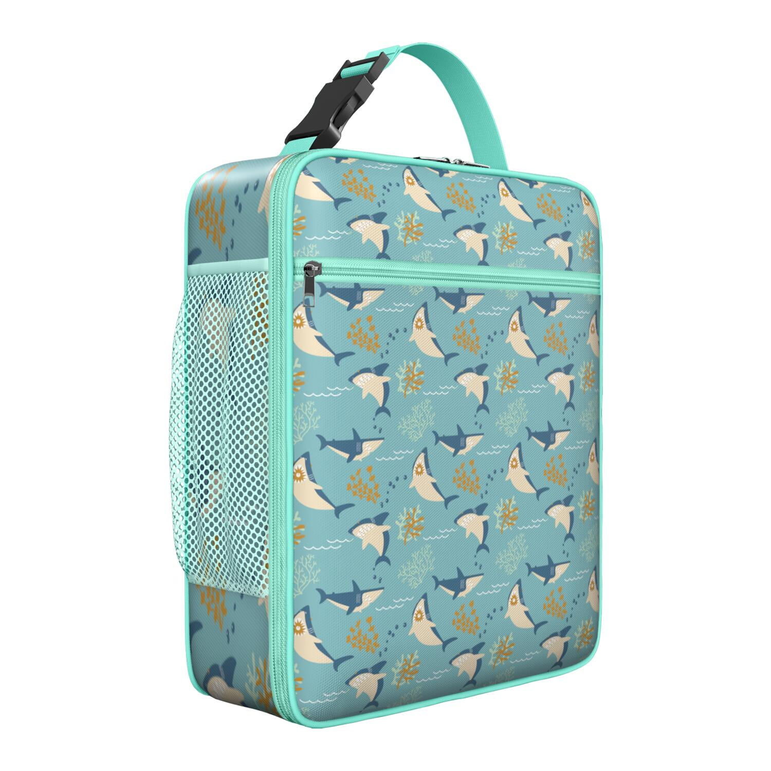 Premium Insulated Shark Lunch Box for Men & - Reusable Lunch Bag with ...