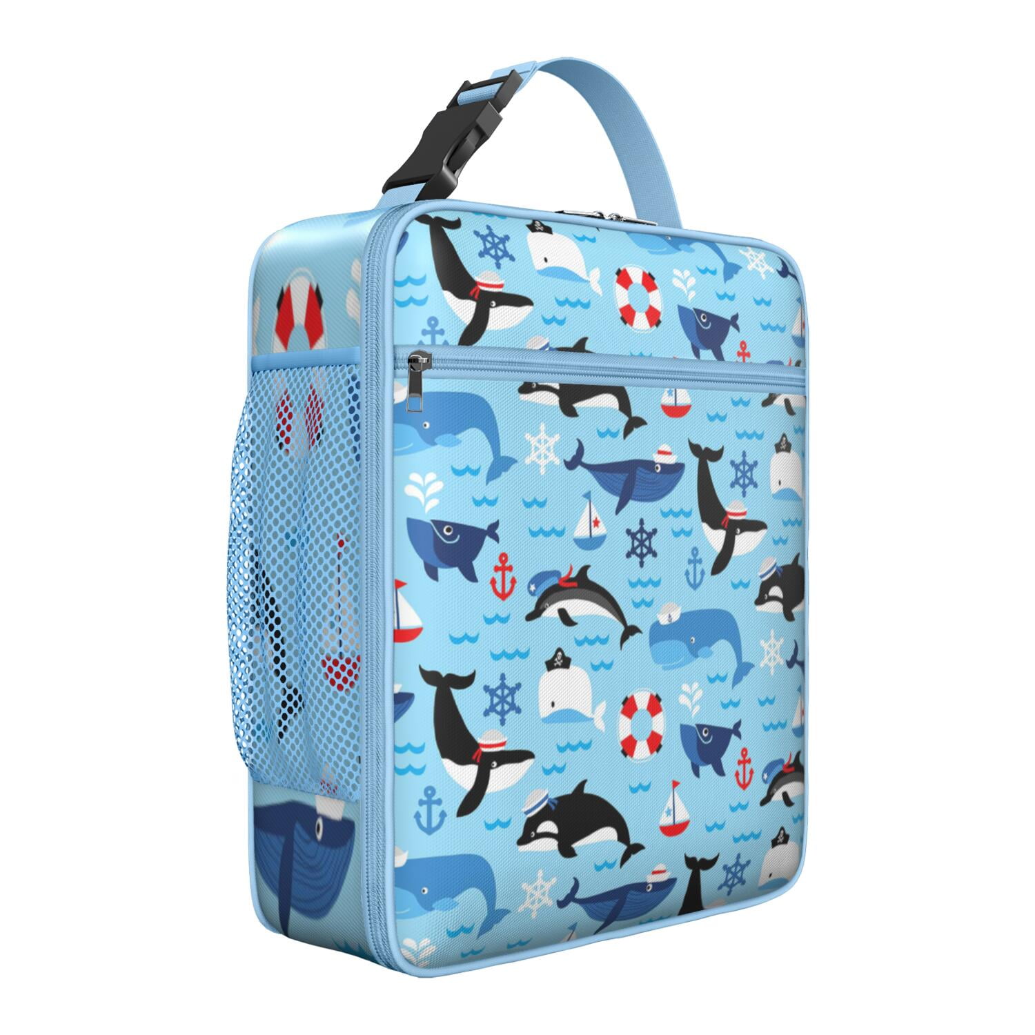 Premium Insulated Shark Lunch Box for Men & - Reusable Lunch Bag with ...