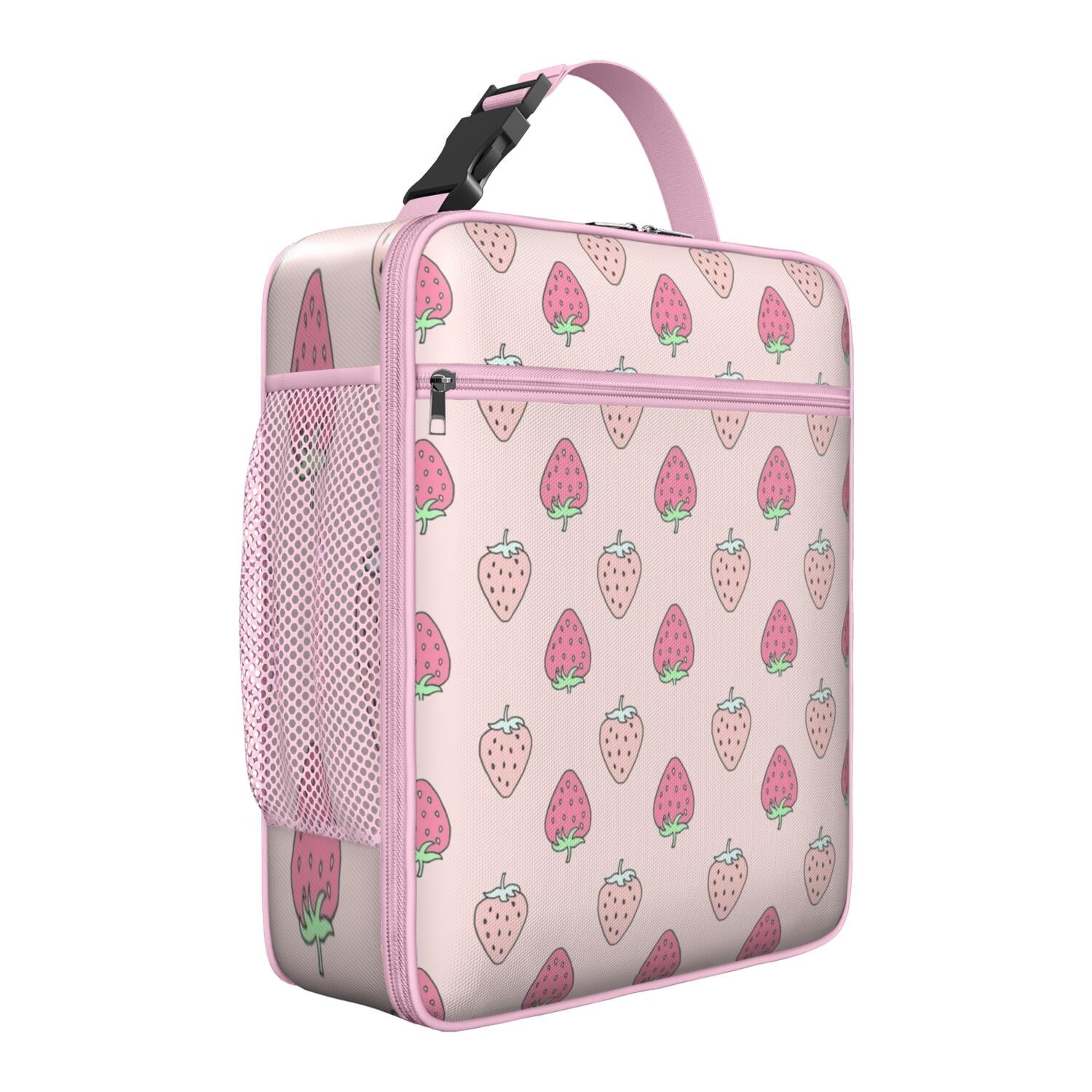Premium Insulated Strawberry Lunch Box for Men & - Reusable Lunch Bag ...