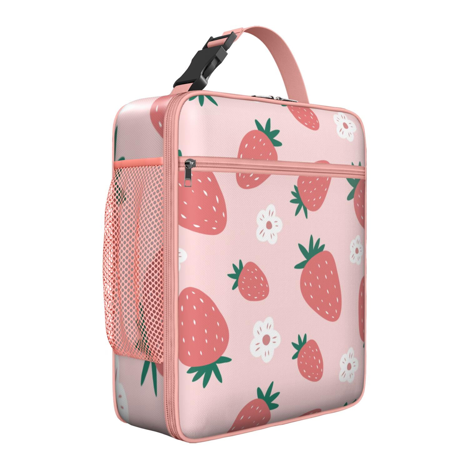 Premium Insulated Strawberry Lunch Box for Men & - Reusable Lunch Bag ...