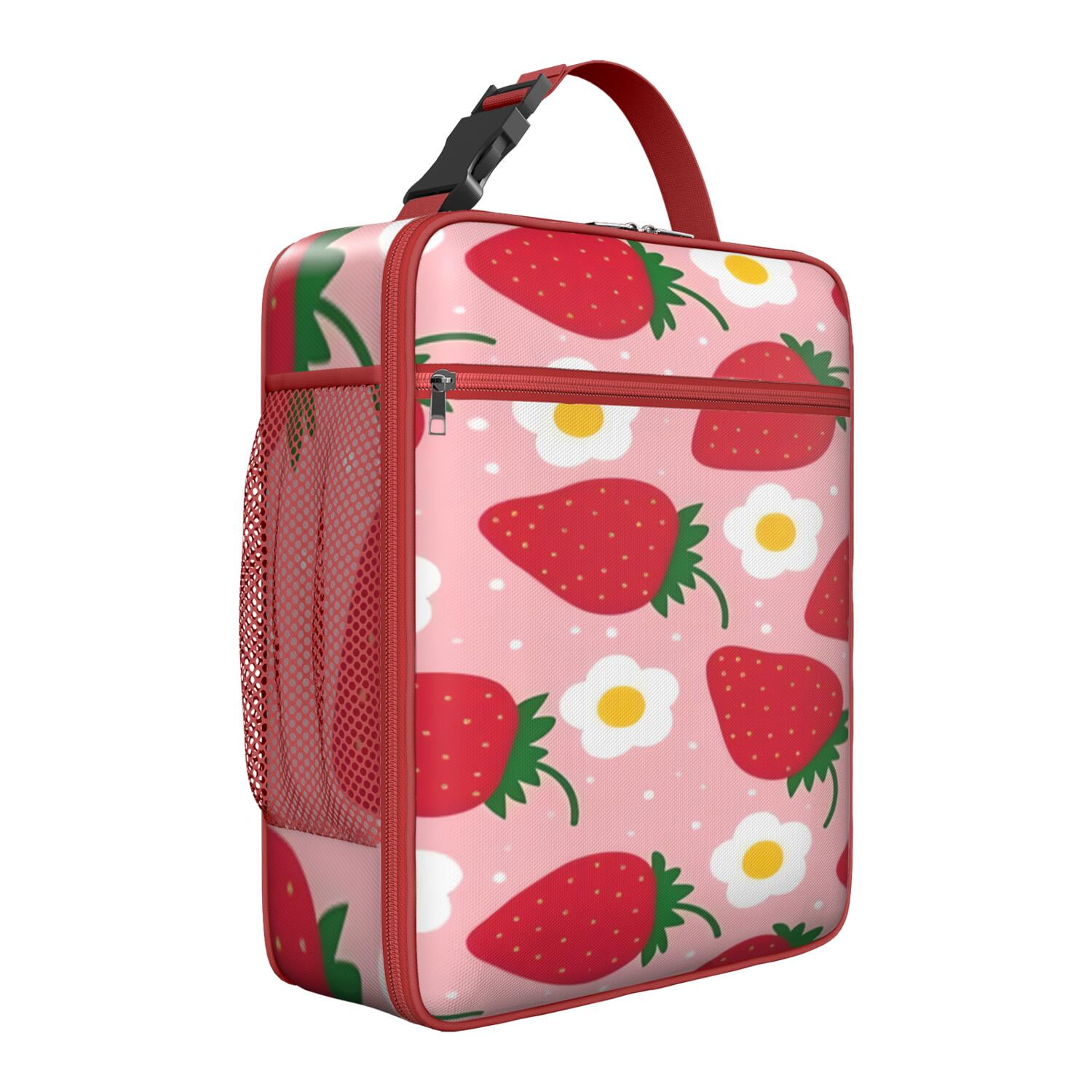 Premium Insulated Strawberry Lunch Box for Men & - Reusable Lunch Bag ...