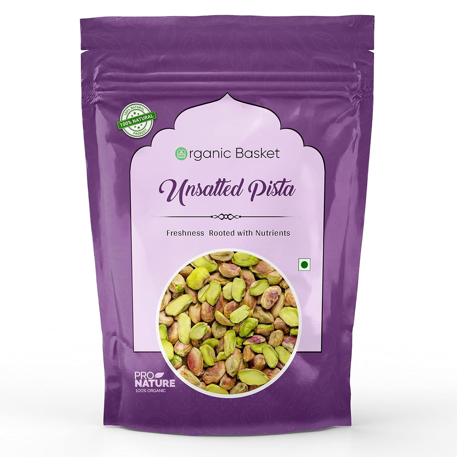 Premium Jumbo Size Pista Without Shell By The Organic Basket 250gm ...