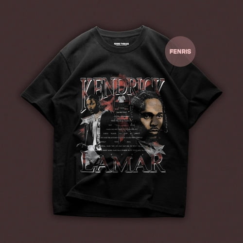 Premium Kendrick Lamar T-Shirt - Damn Album - Not Like Us Single ...