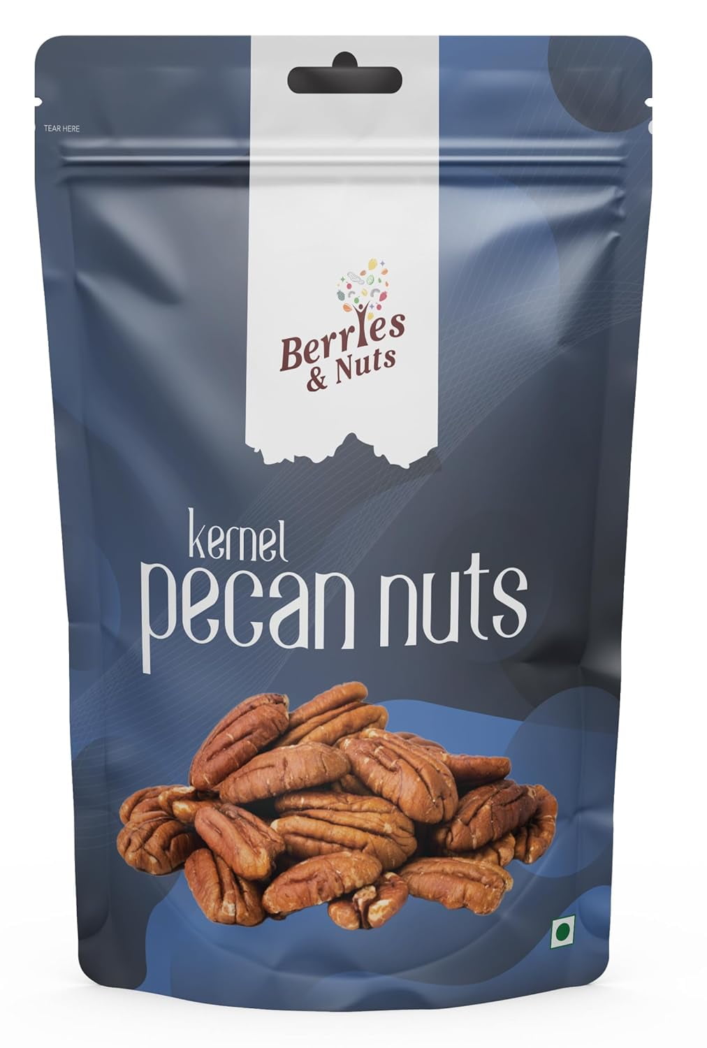 Premium Kernel Pecan Nuts By Berries & Nuts 800gm, (200gm * Pack Of 4 ...