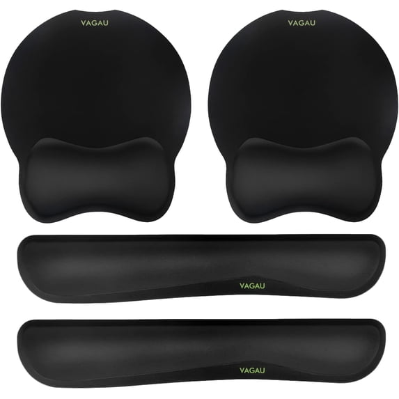 Premium Keyboard Wrist Rest and Mouse Pad Wrist Support, Ergonomic ...