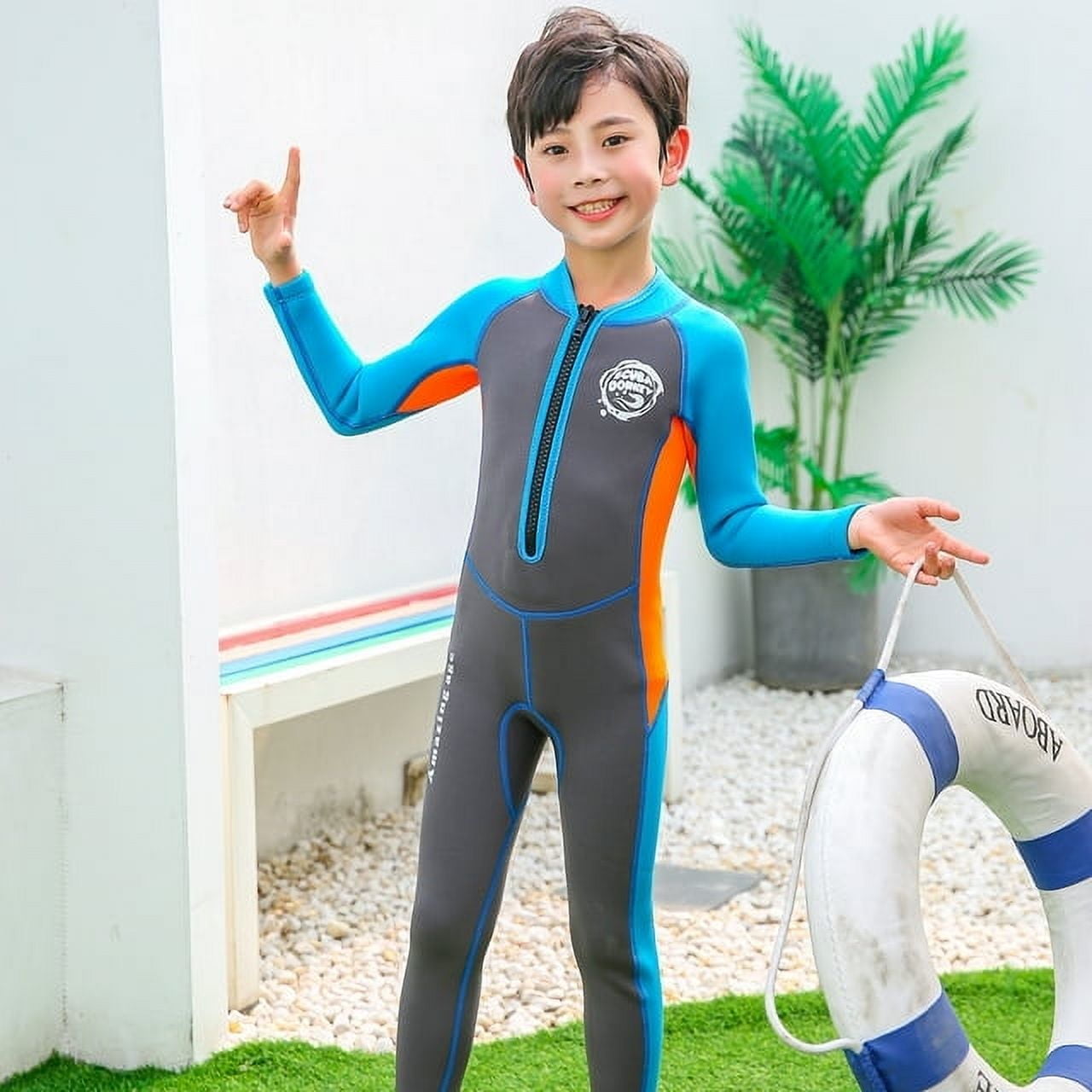 Premium Kids Wetsuit for Boys Toddlers Children by ScubaDonkey ...