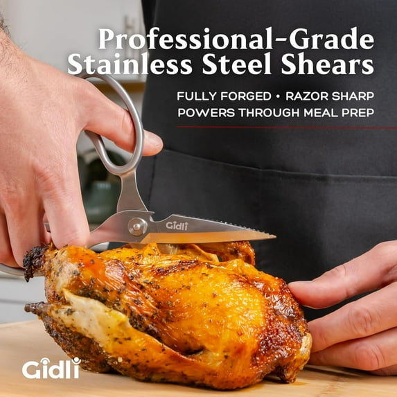 Premium Kitchen Scissors by – Replacement Warranty* - Heavy Duty ...