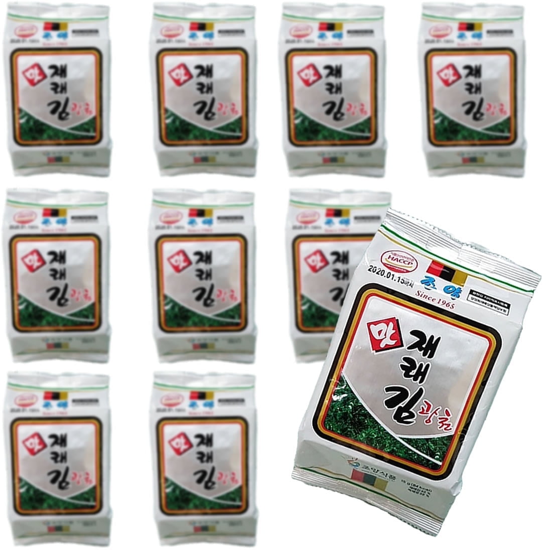 Premium Korean Roasted Laver: Joyang's High-Quality Seaweed Snack Pack ...