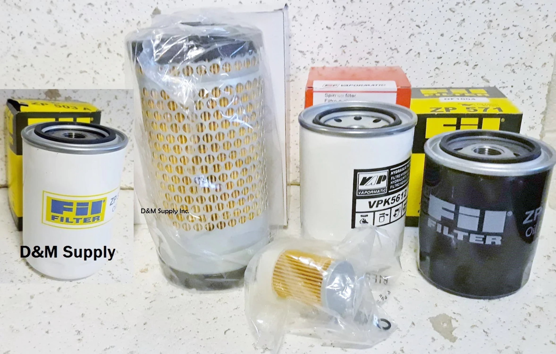 Premium Kubota Tractor Filter Service Kit B Series HSD HST - Walmart.com