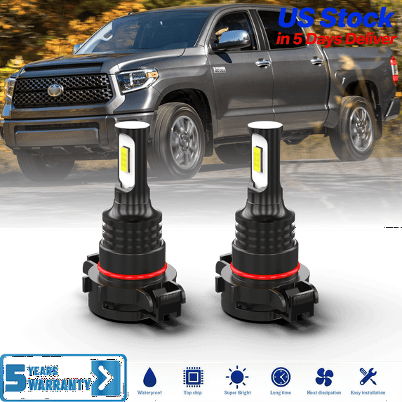 Premium LED Upgrade Kit - H16 LED Foglight Kit - Compatible with Toyota ...