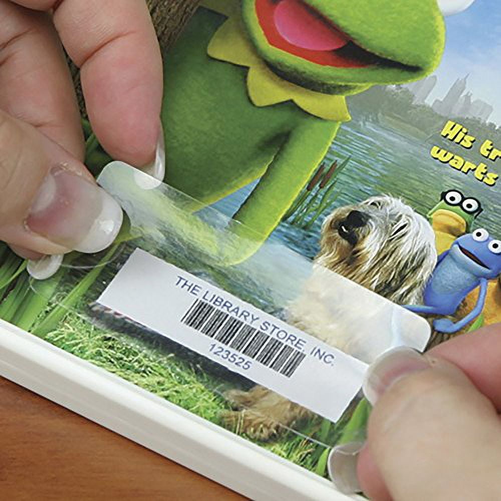 Premium Label Protectors - 1 1/2" x 3 1/4" Gloss 250/Roll - Walmart.com