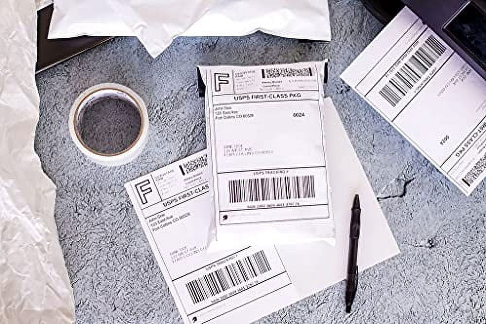 Premium Label Supply White Sticker Half Sheet Labels – 8.5" x 5.5 ...