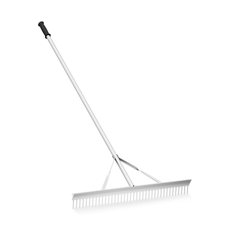 Premium Landscape Rake With Long Handle Transform Gardening