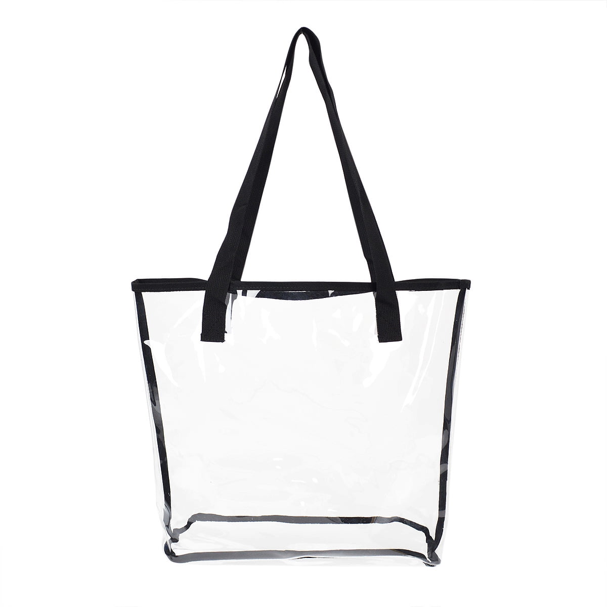 Premium Large Capacity Transparent Clear Tote Bag Shoulder Handbag ...