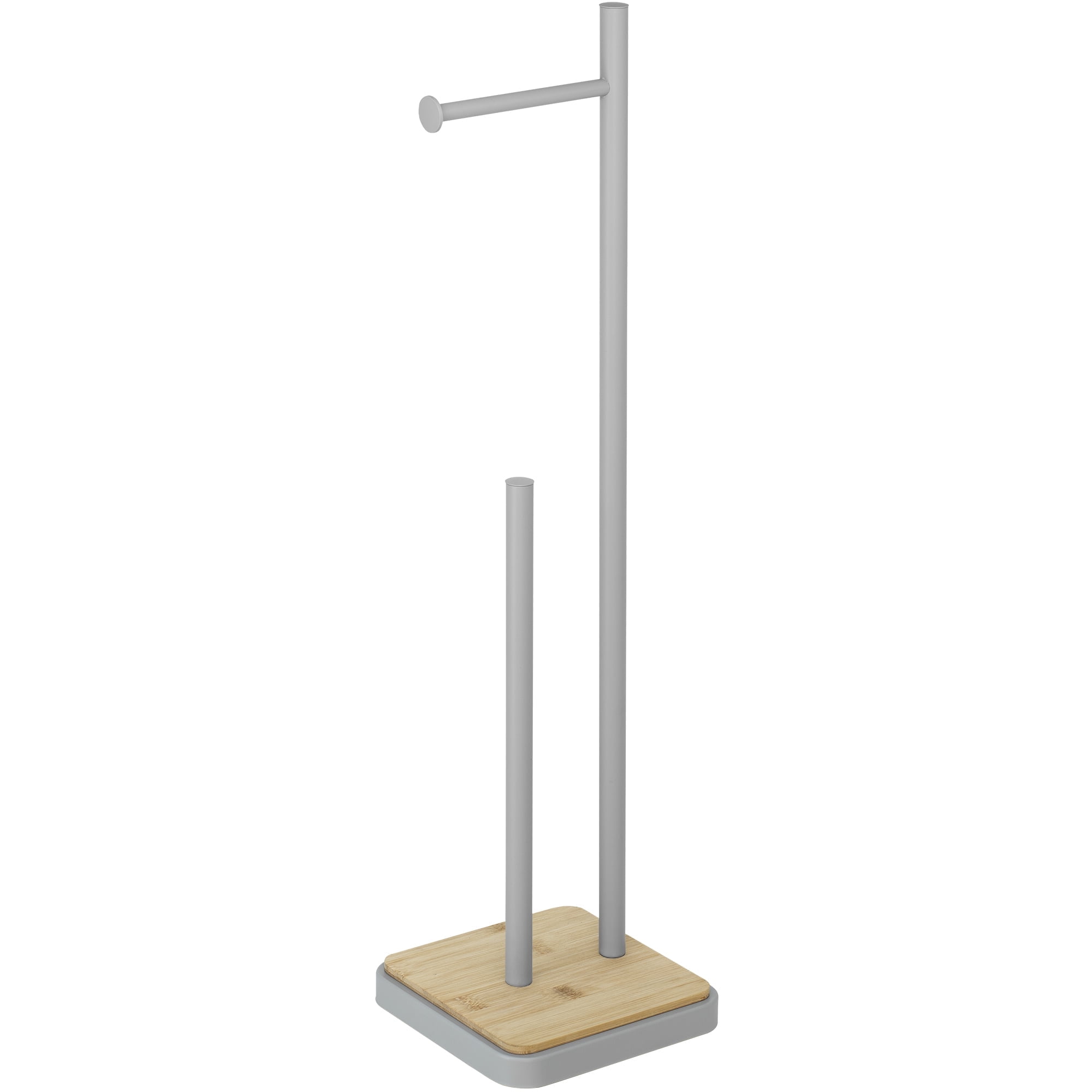 Premium Large Paper Roll Reserve and Holder, Bamboo Accent, 1.4 KG ...