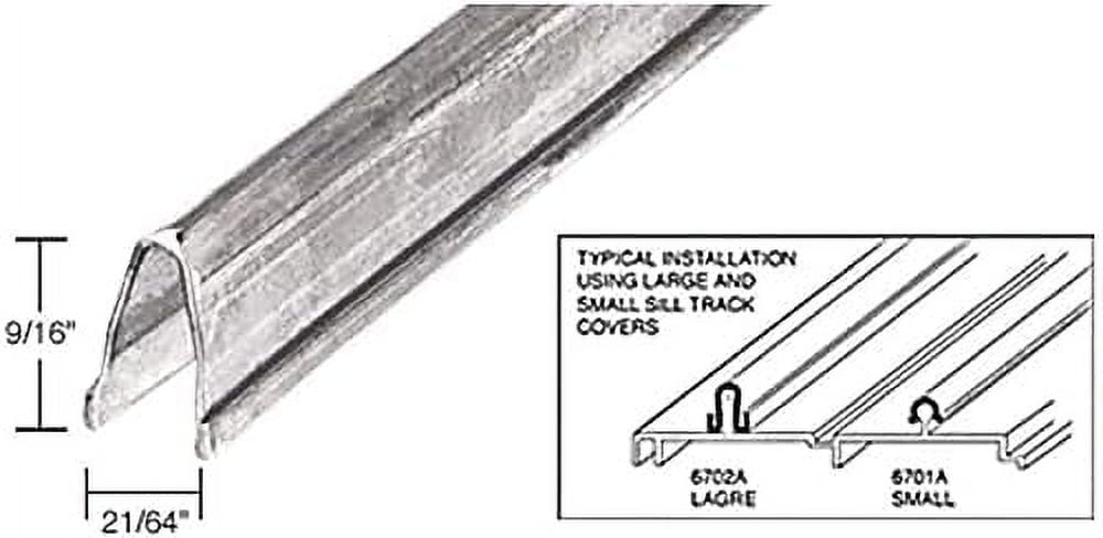 Premium Large Still Track Cover for Sliding Patio Glass Doors | Sliding ...