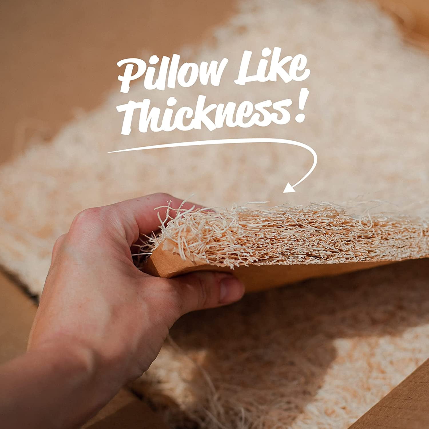 Premium Laying Hen Nesting Pads, 100% Aspen Excelsior, Hand-Packed, 13 ...