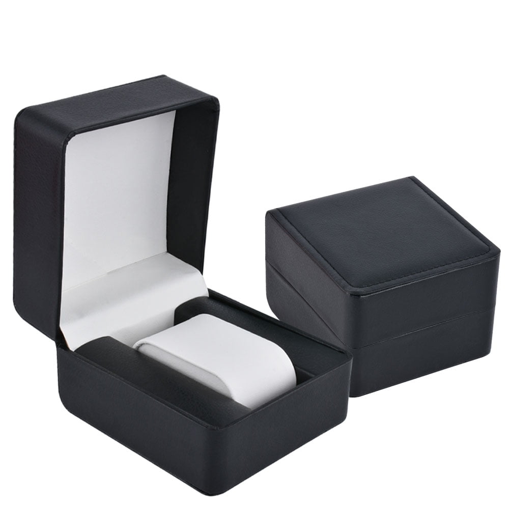Odear Leather Watch Organizer Case-Detachable Insert Gift Box for Men ...