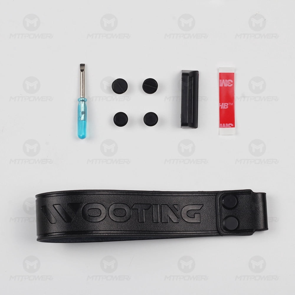 Premium Leather Keycap Accent Strip, Handcrafted Detachable Ribbon for ...