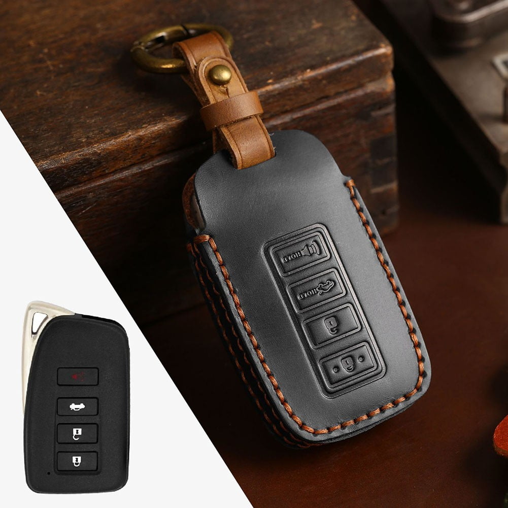 Premium Leather Remote Key Fob Case For Lexus NX RX 250 GS IS RC300 ...