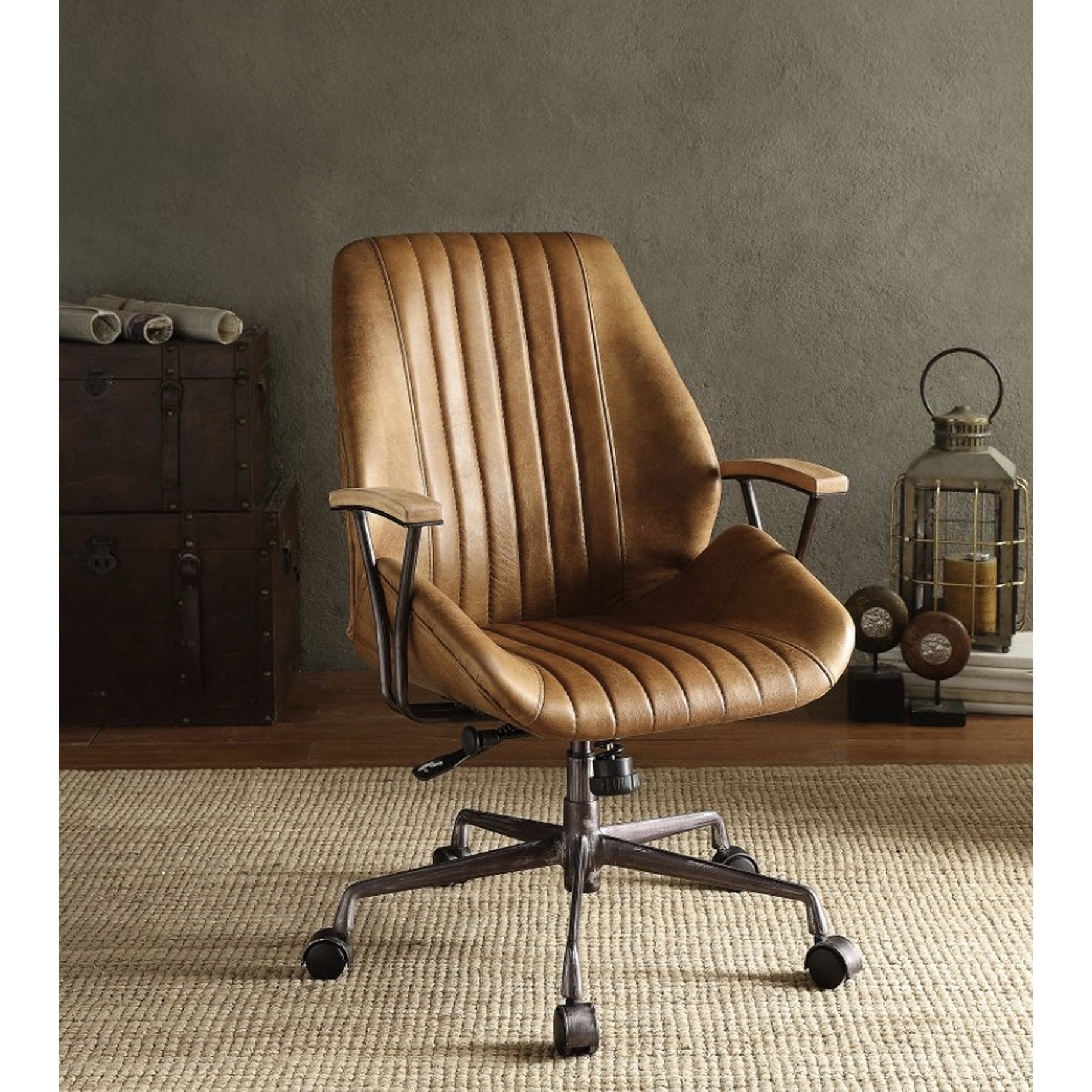 Premium Leather - Smooth Swivel & Pneumatic Lift - Workspace ...