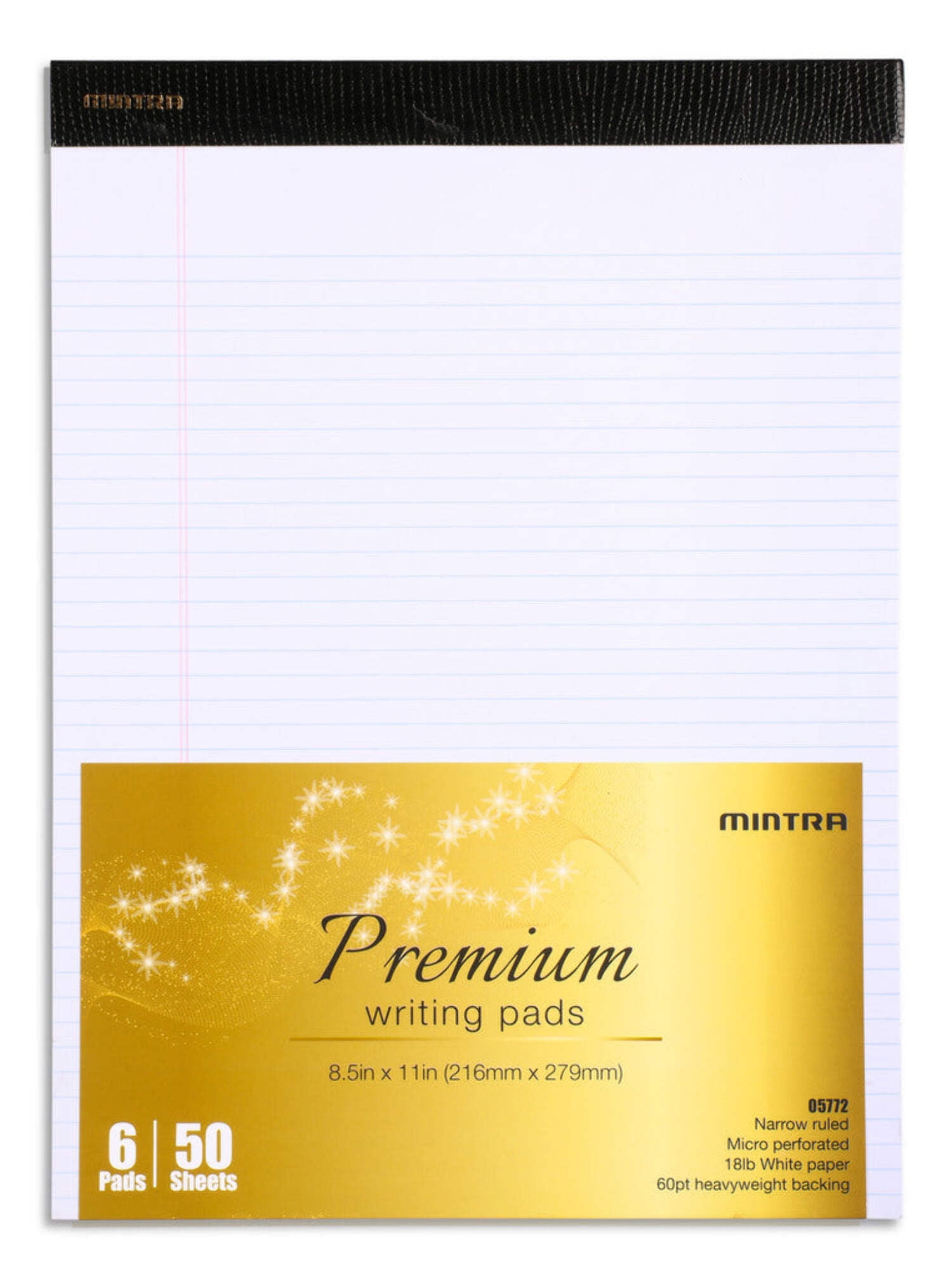 Premium Legal Pads Note Cards, 6 Pack, White - Walmart.com