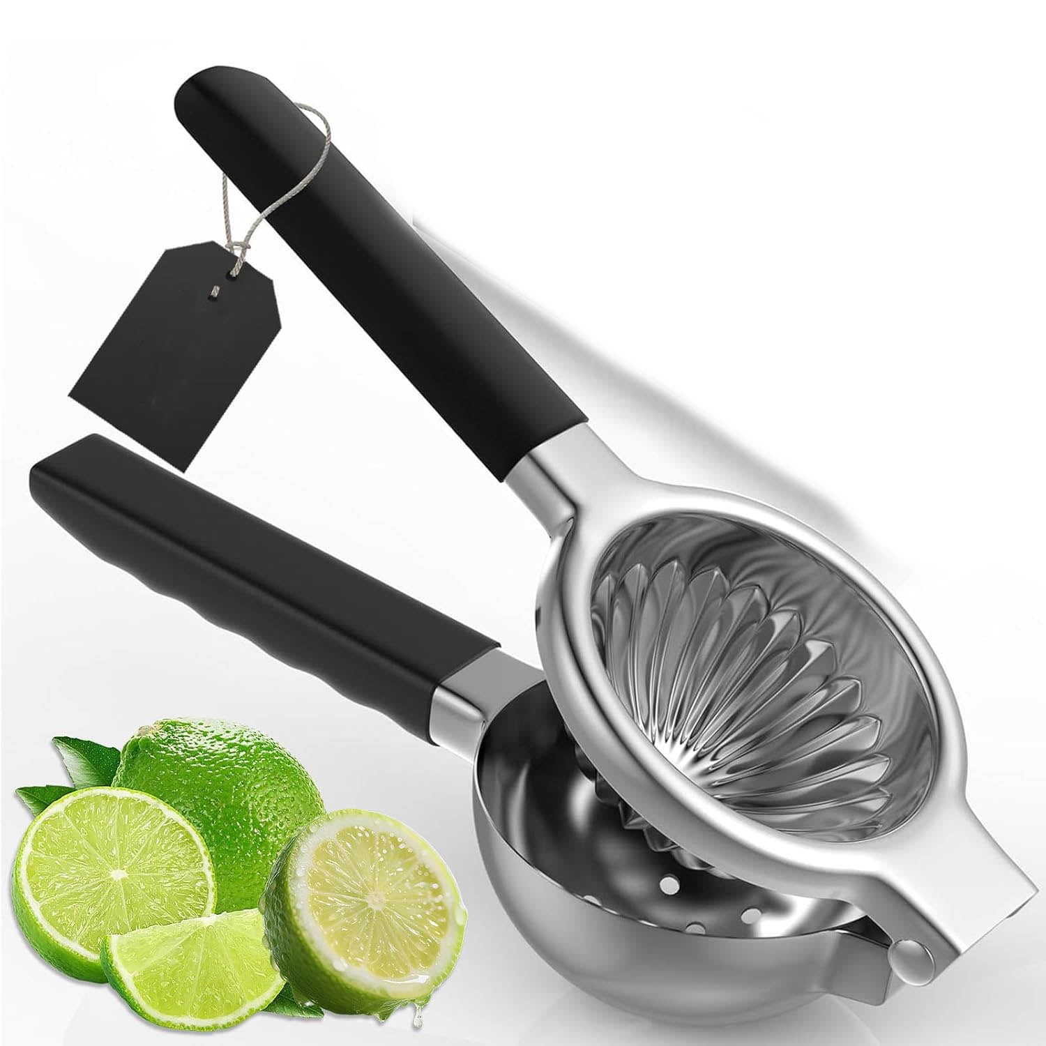 Premium Lemon Squeezer, Upgrade 316L Stainless Steel Lemon Juicer ...