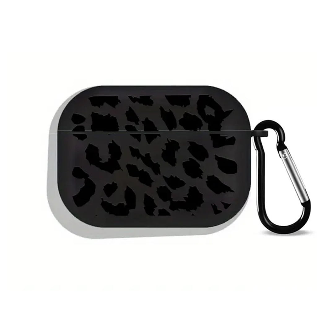 Premium Leopard Print Case For 1/2/3/4 Earphones Shock Absorption Shell ...