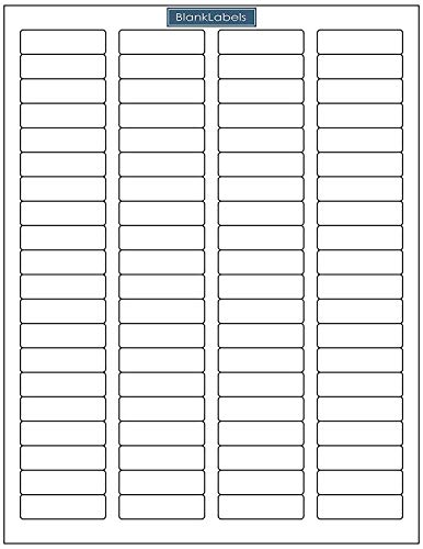 Premium Life White Self Adhesive Labels (Word Sizes) White Matte ...