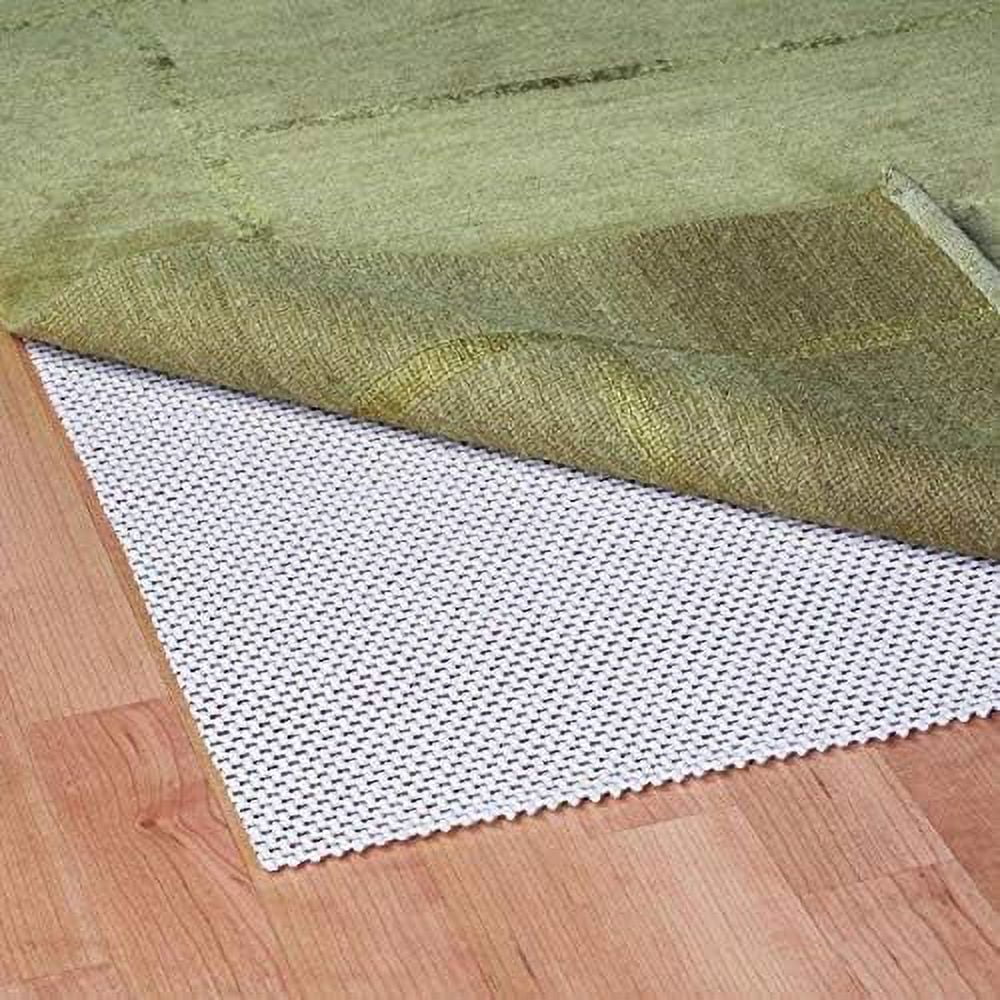 Premium Lock Natural Non-Slip Rug Pad For Area Rugs And Runner Rugs ...